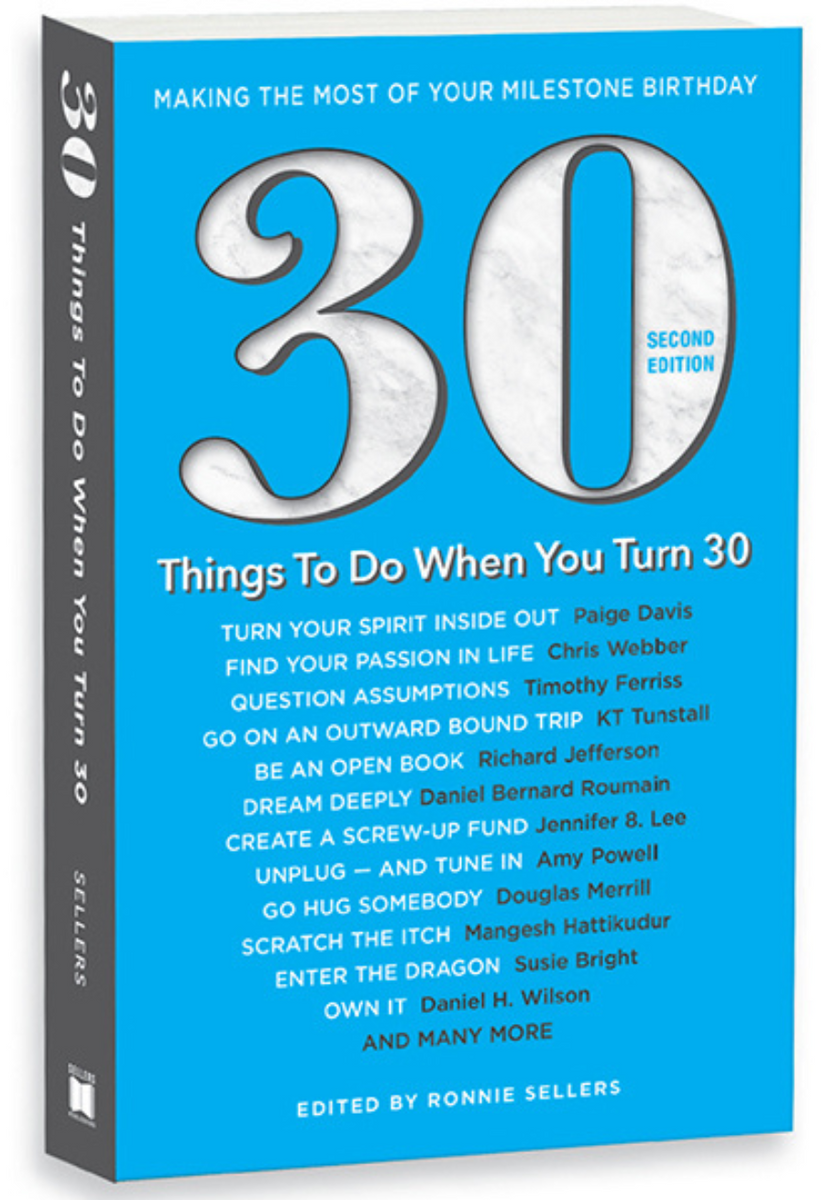 30 Things To Do When You Turn 30 - Milestone Birthday Gift Book ...